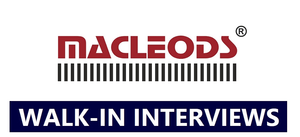 MACLEODS - Walk-In Interviews for Production / QA / QC / Stores / Warehouse on 16th Feb' 2025 ...